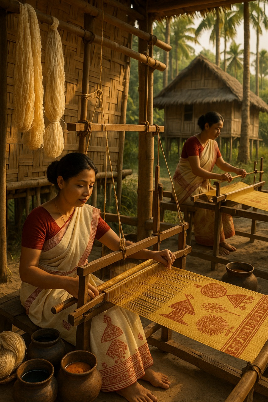 Assam’s Handloom Sector - History, Legacy, Challenges & more.