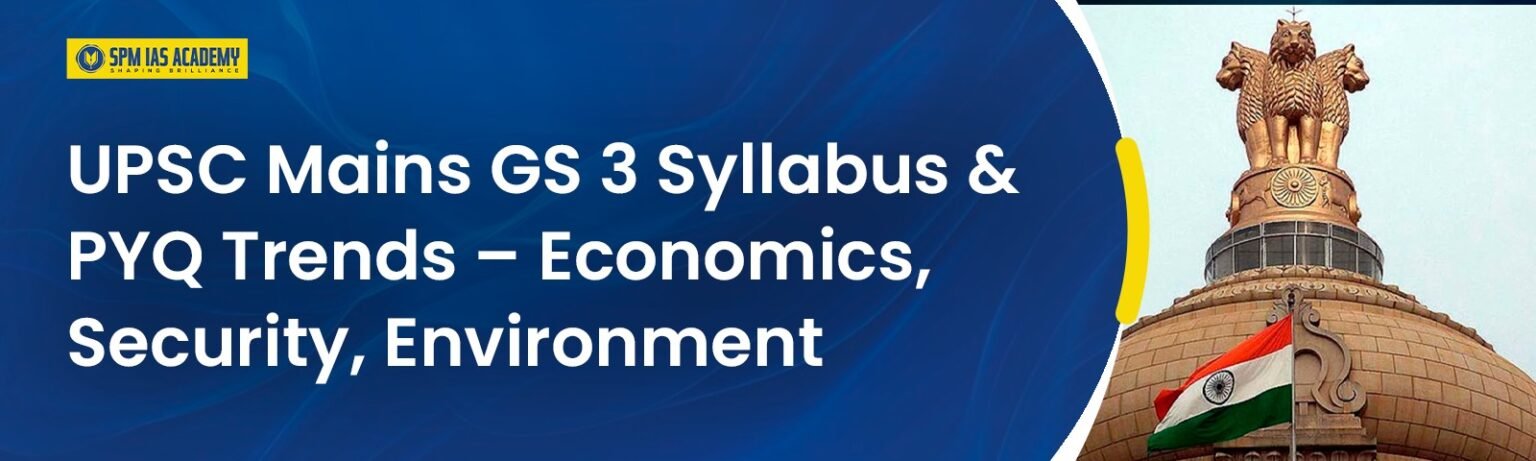 UPSC Mains GS Paper 3 syllabus - All Important topics and Subtopics